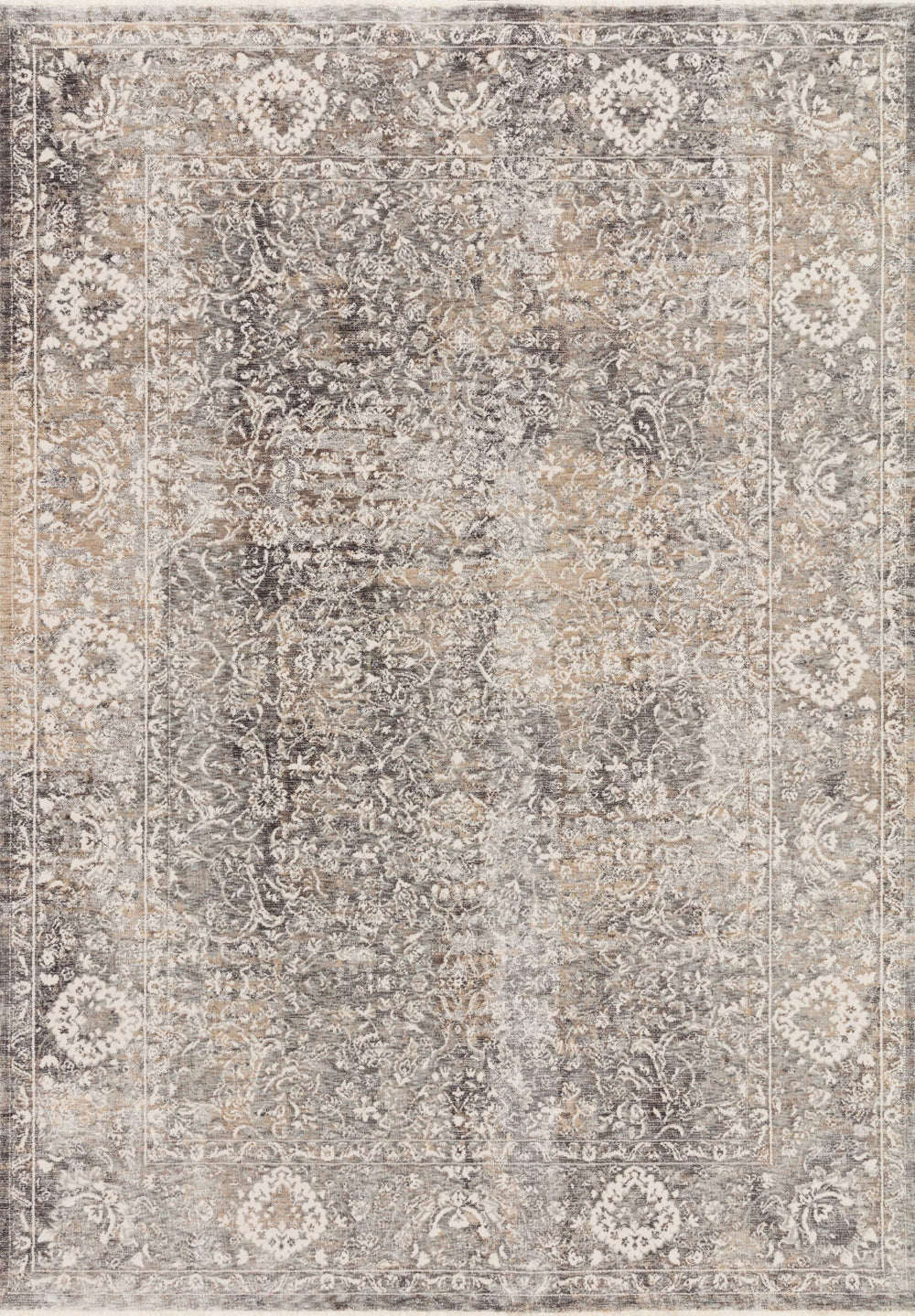 Loloi Homage HOM-03 Stone / Ivory Area Rug – Rug Resources